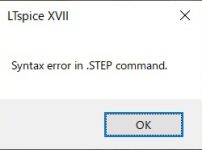 10分でわかるLTspiceでSTEPコマンドを使う方法のまとめ